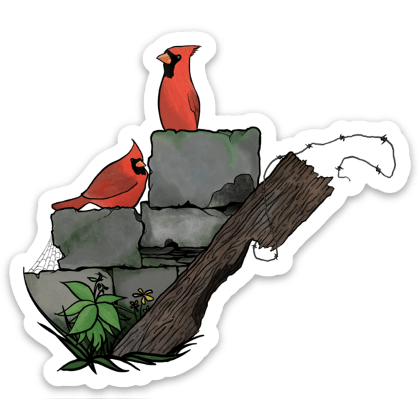 Around the Bend - Sticker – Loving WV